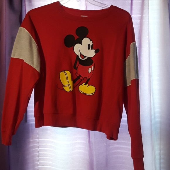 Disney | Tops | Mickey Mouse Crop Top | Poshmark
